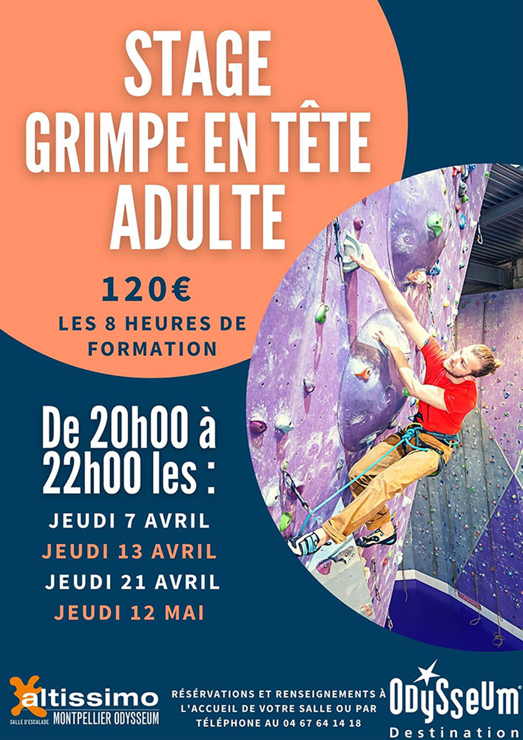Stage Escalade Adulte | Salle d'Escalade | Altissimo Montpellier | L ...